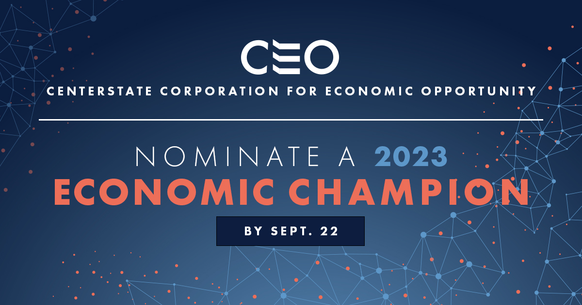 Nominate an Economic Champion Today! | CenterState CEO
