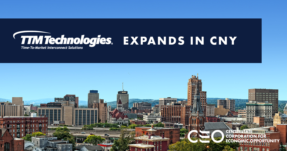 TTM Expansion Strengthens CNY Smart Systems Supply Chain | CenterState CEO