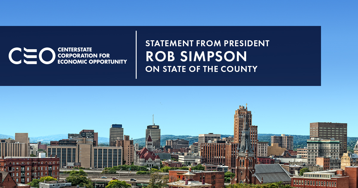 President Rob Simpson Comments on County Executive Ryan McMahon’s State ...
