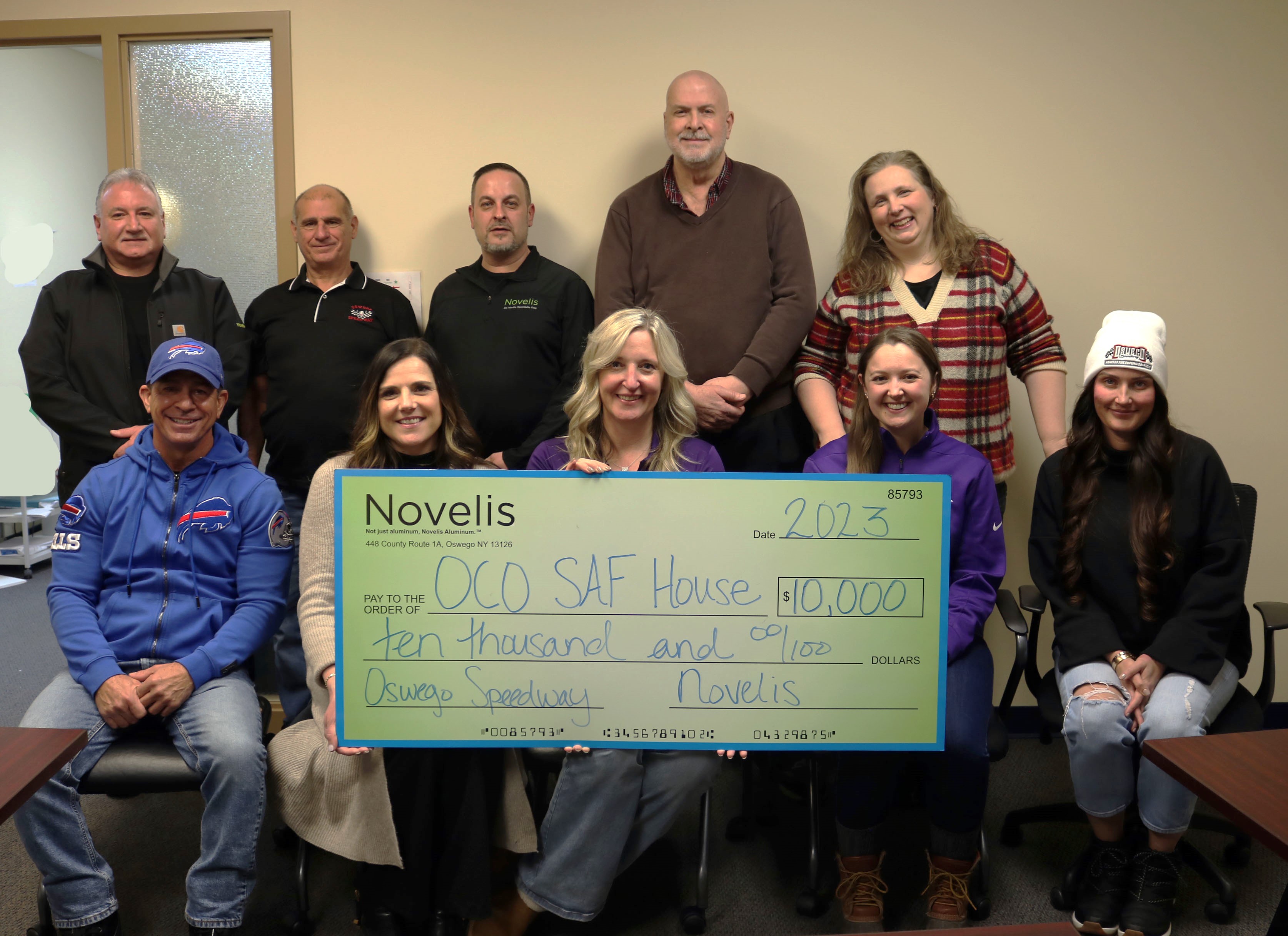 Novelis ได้รับรางวัล Community Visionary Award จาก CEO ของ CenterState ...