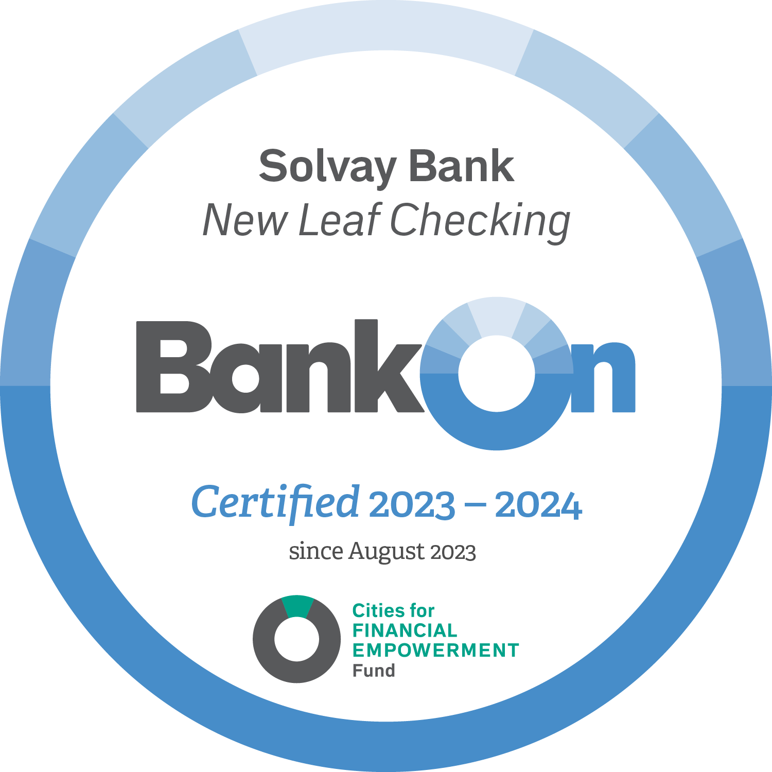 Solvay Bank's New Leaf Checking Receives National Certification as Safe ...