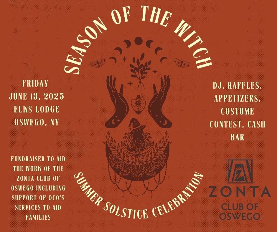Season of the Witch Event Sponsored by Zonta Club of Oswego ...