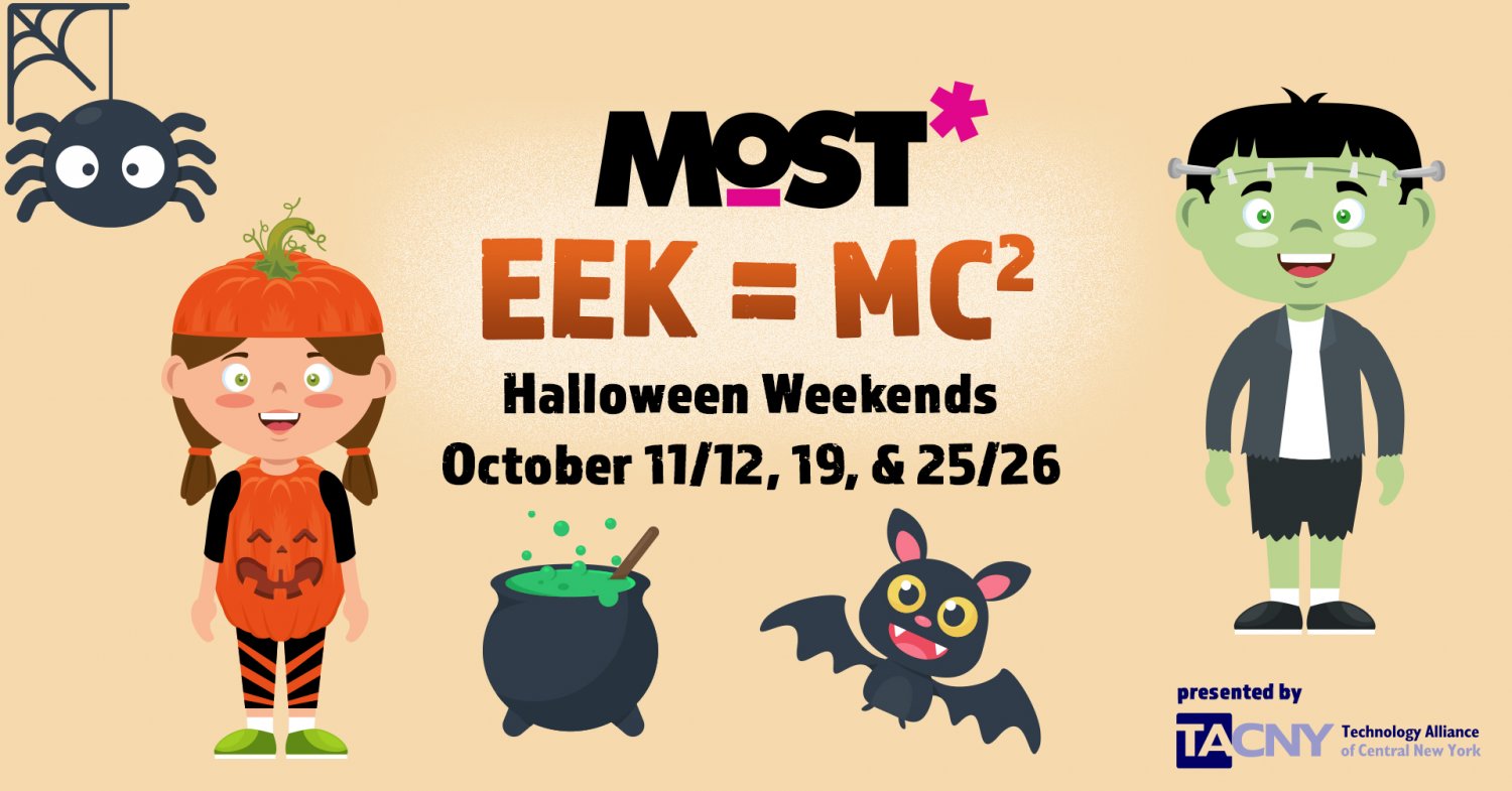 Fun Halloween Science at the MOST during EEK = MC2 Halloween Weekends ...
