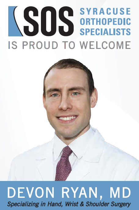 SOS Welcomes Orthopedic Surgeon Devon Ryan, MD | CenterState CEO